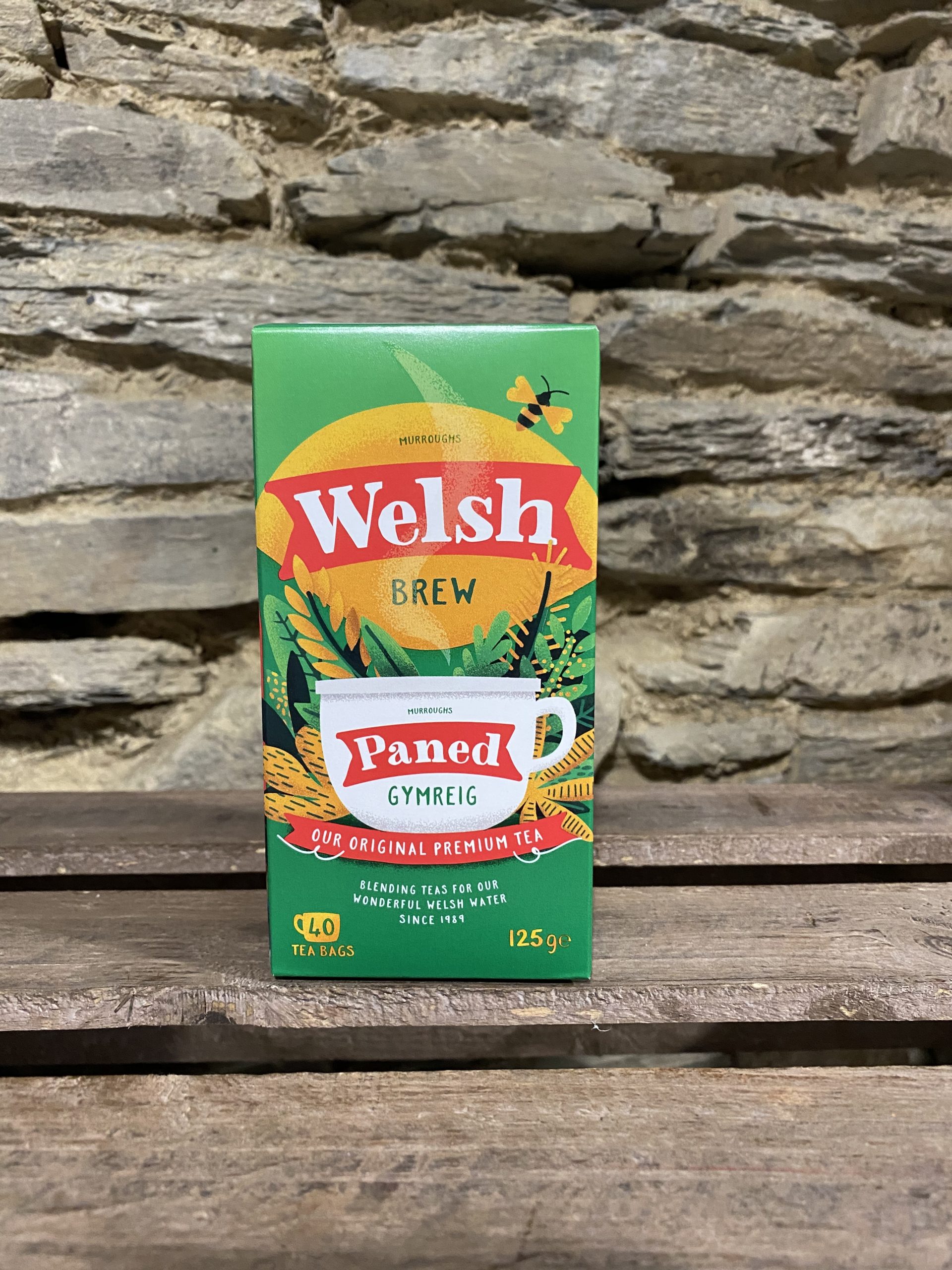 Murroughs. Welsh Brew Tea. 40 x bags – Siop Y Pentre
