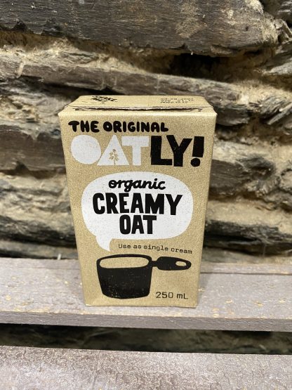 Oatly. Creamy Oat ‘Single Cream’. 250ml – Siop Y Pentre